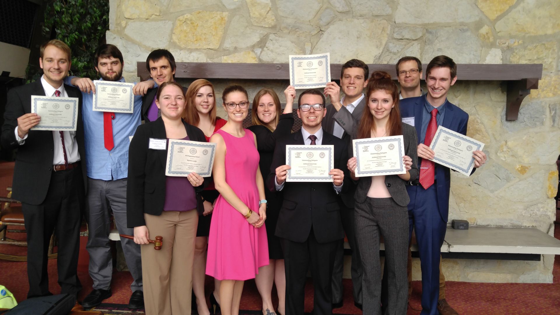 Area grads earn top honors at Model Arab League competition