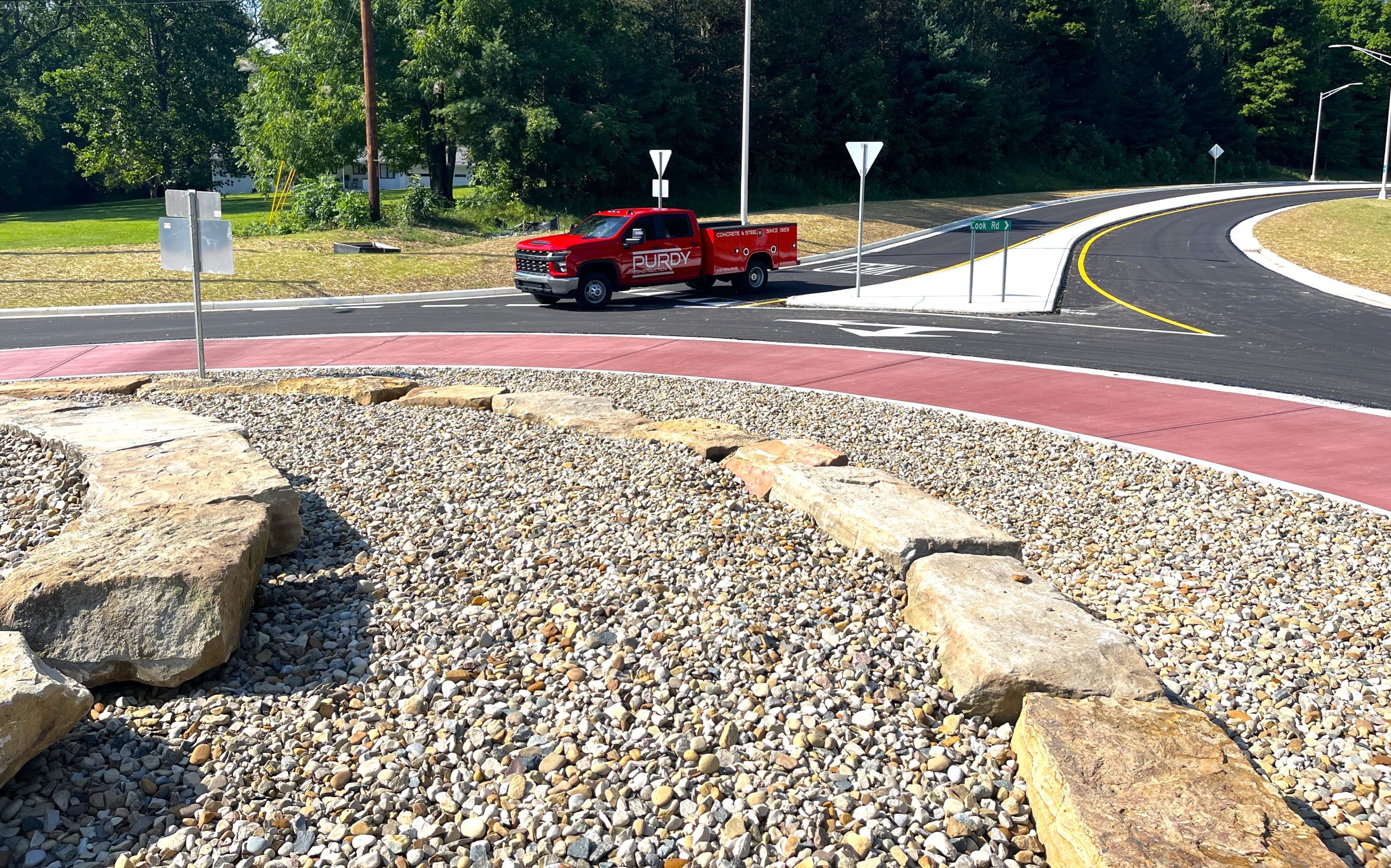 Roundabout: Love it or hate it, it's working at Madison Township ...