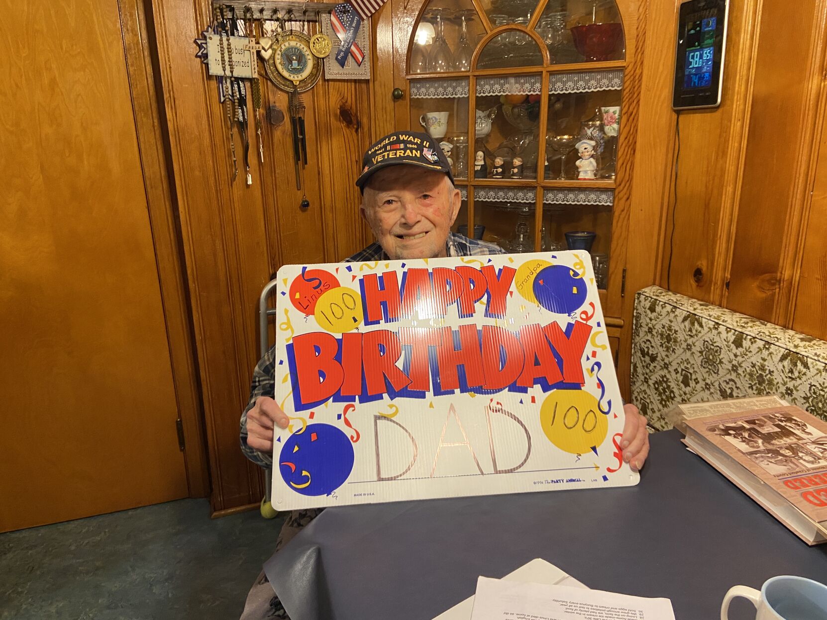 St. Mary Church family celebrates WWII veteran, New Washington native ...