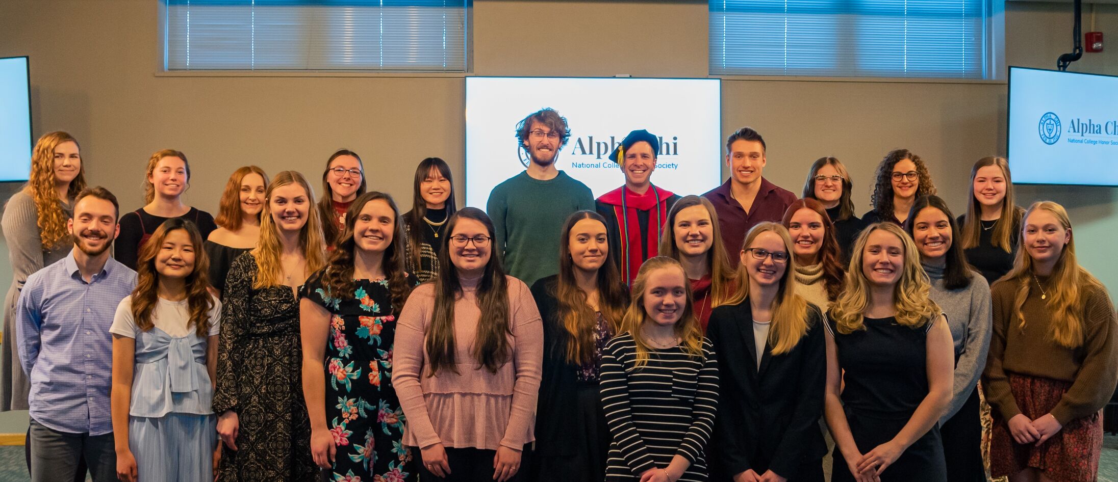 Mansfield's Friesen inducted into Grace College Alpha Chi honor society