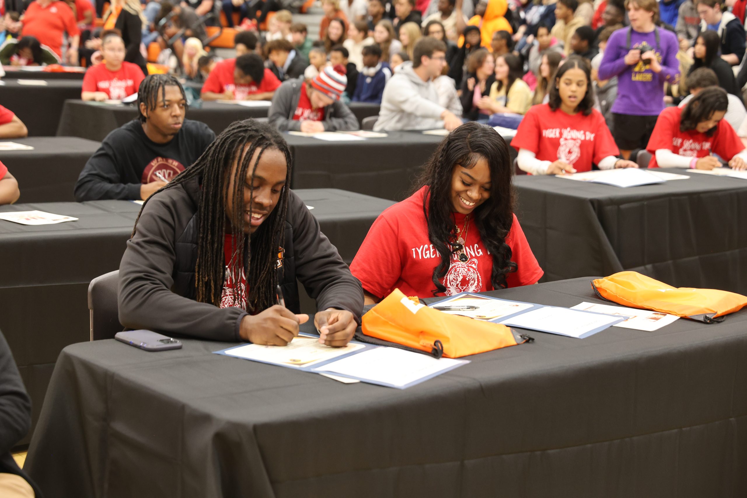 Tyger Signing Day celebrates seniors' plans for the future