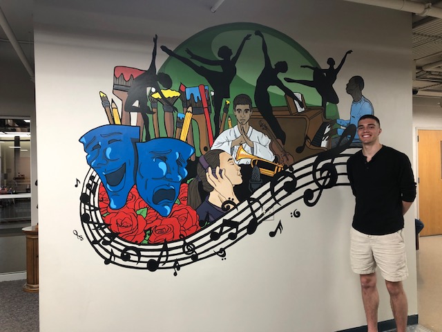 Ontario student unveils mural at Richland Academy of the Arts