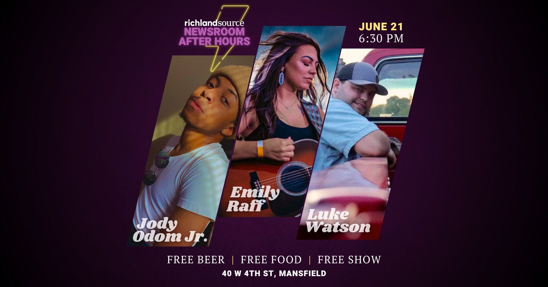 Rock, country and soul unite Friday night at Source's Newsroom After ...