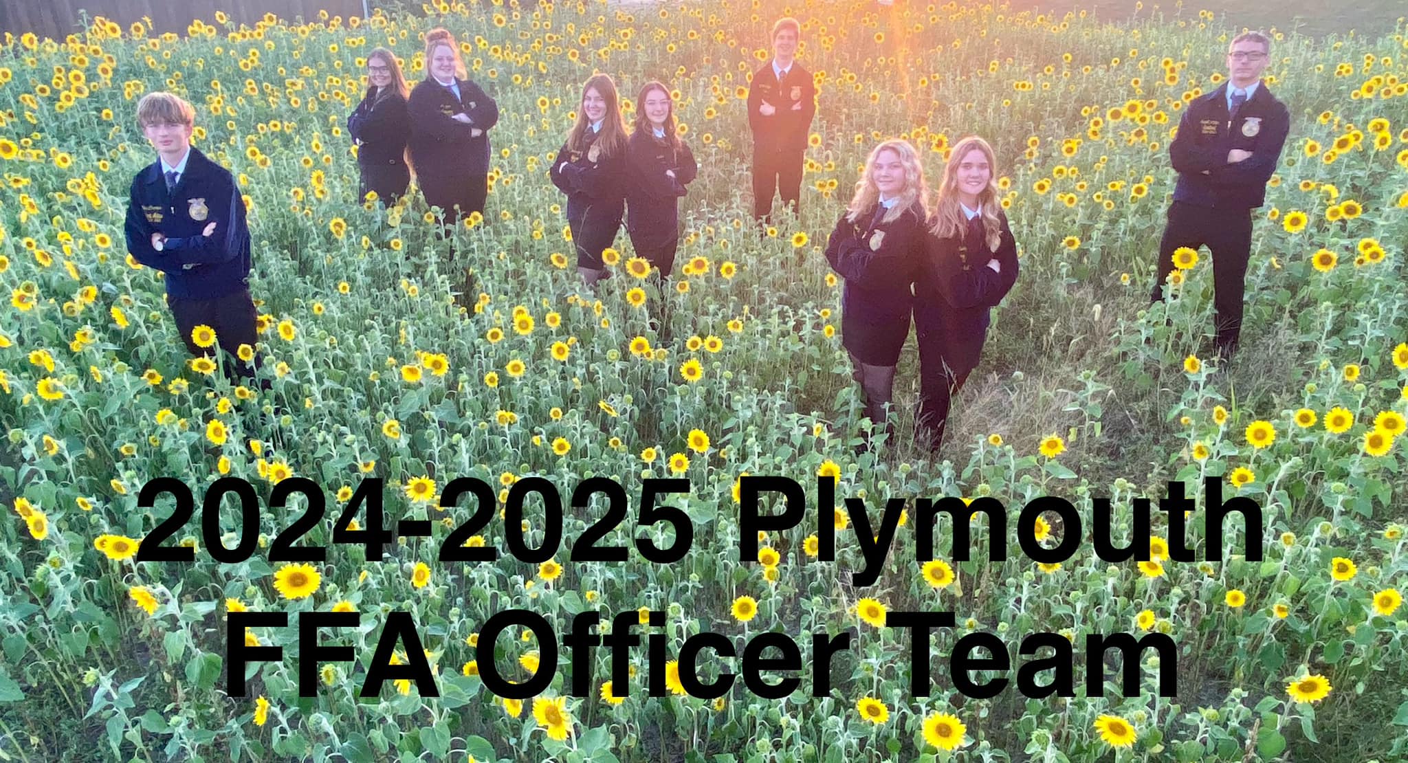 Meet the 2024-25 Plymouth FFA Officer Team