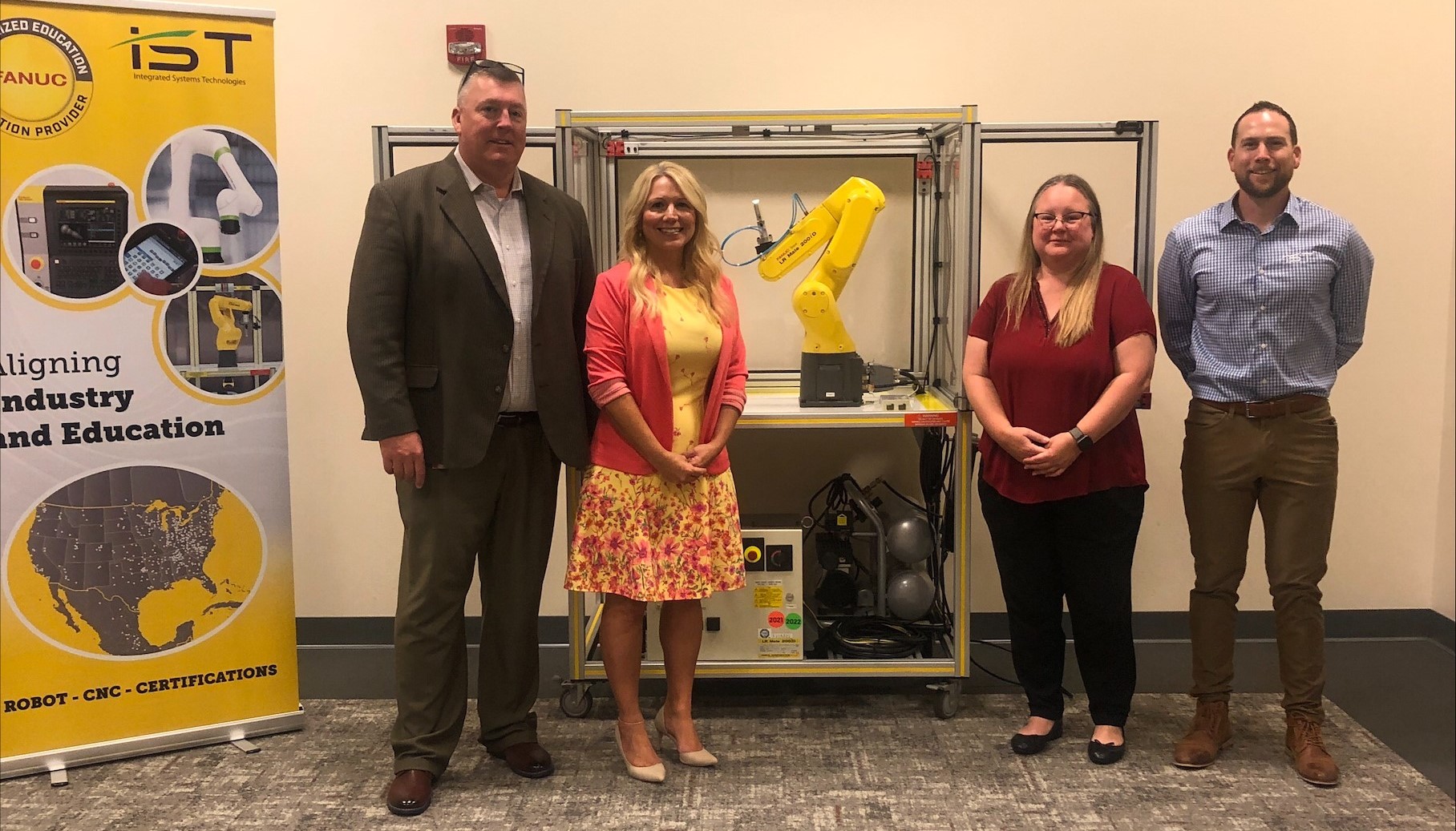 MOESC receives FANUC Robot donation from Integrated Systems Technologies