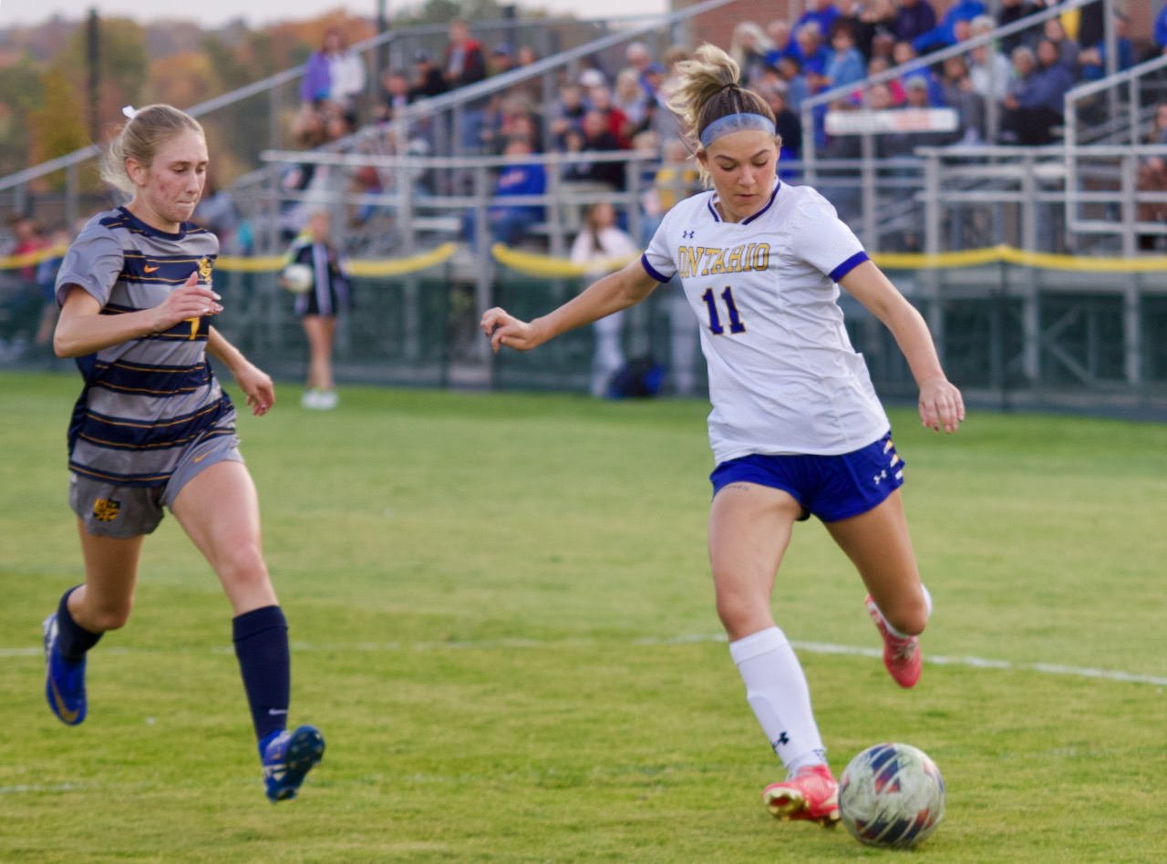 Ontario girls soccer squad on a roll, rolls into district final
