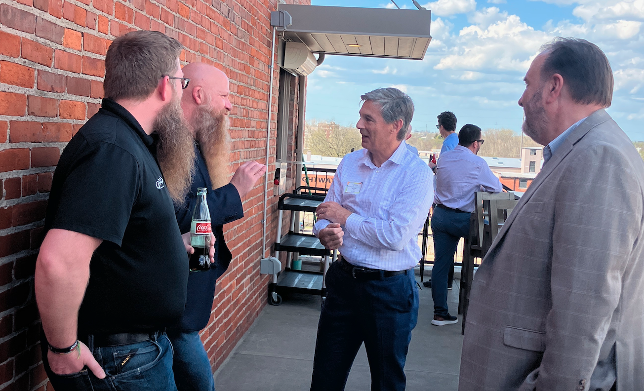 Tem NEO CEO Matt Dolan visits Mansfield on listening tour