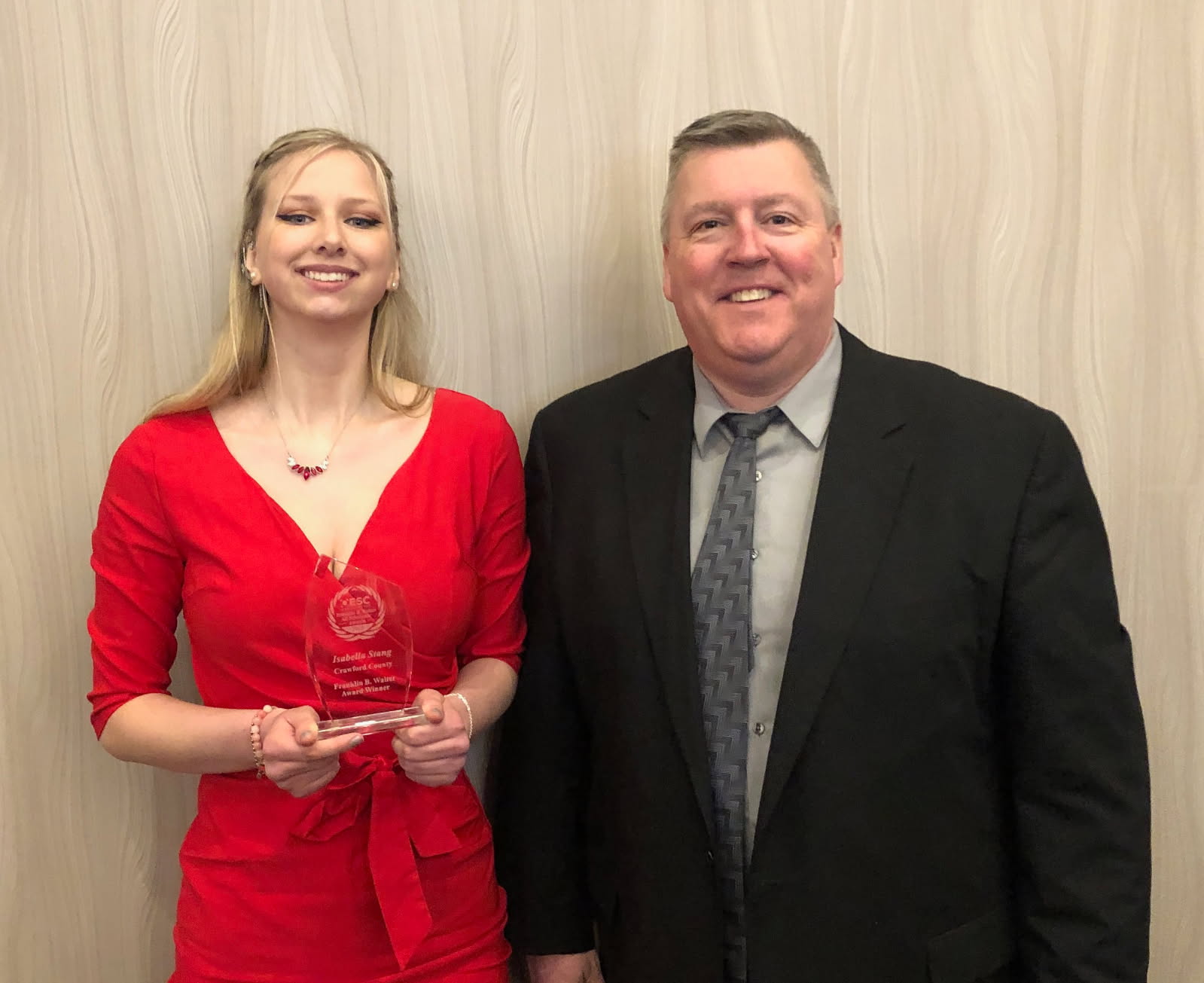 Bucyrus senior Stang honored at state awards ceremony