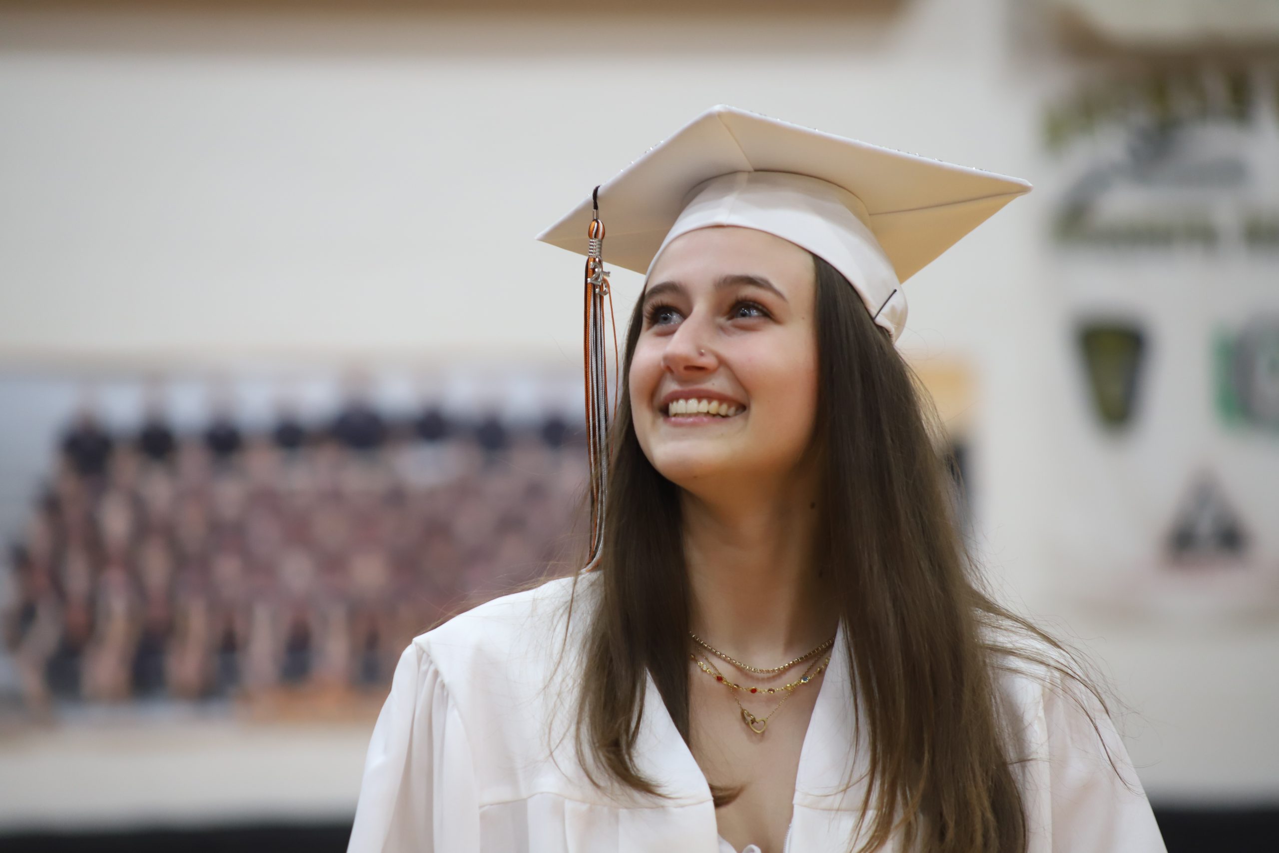 Lucas High School Class of 2025 graduates turn their tassels