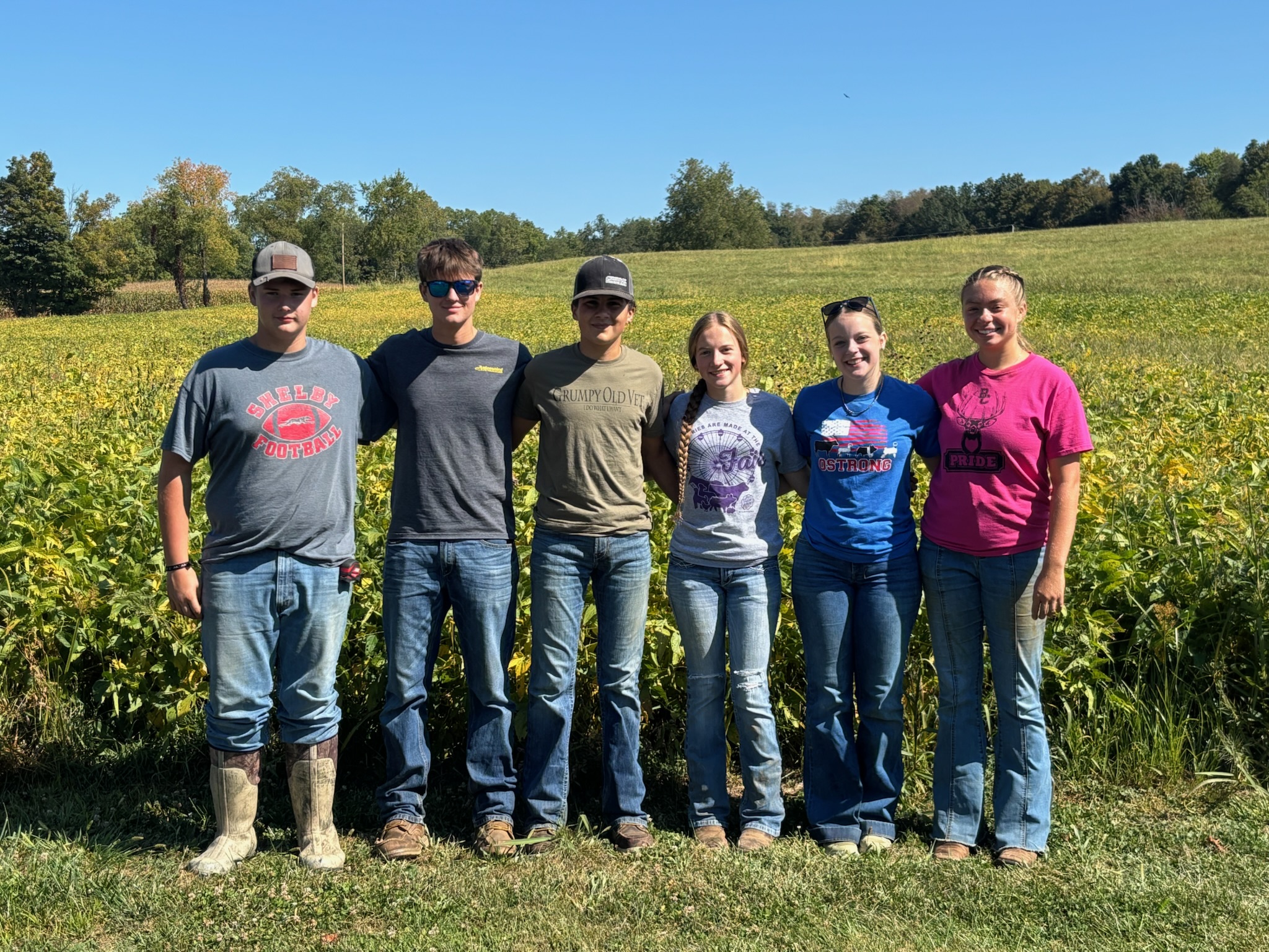 Shelby FFA members have success in Agricultural and Urban Soils contests