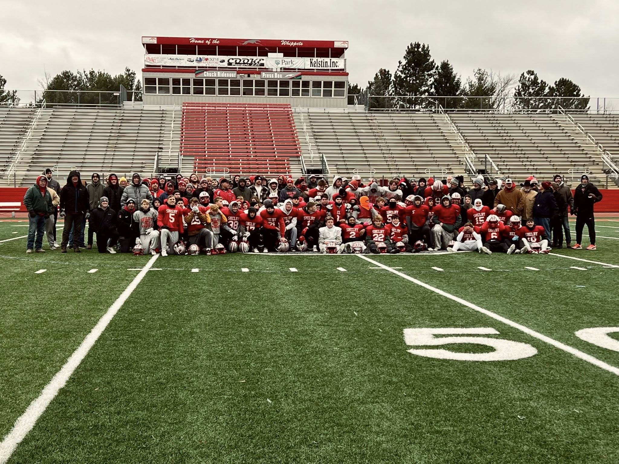 Shelby's 12th man: Red and gray faithful helping fuel Whippets' playoff run