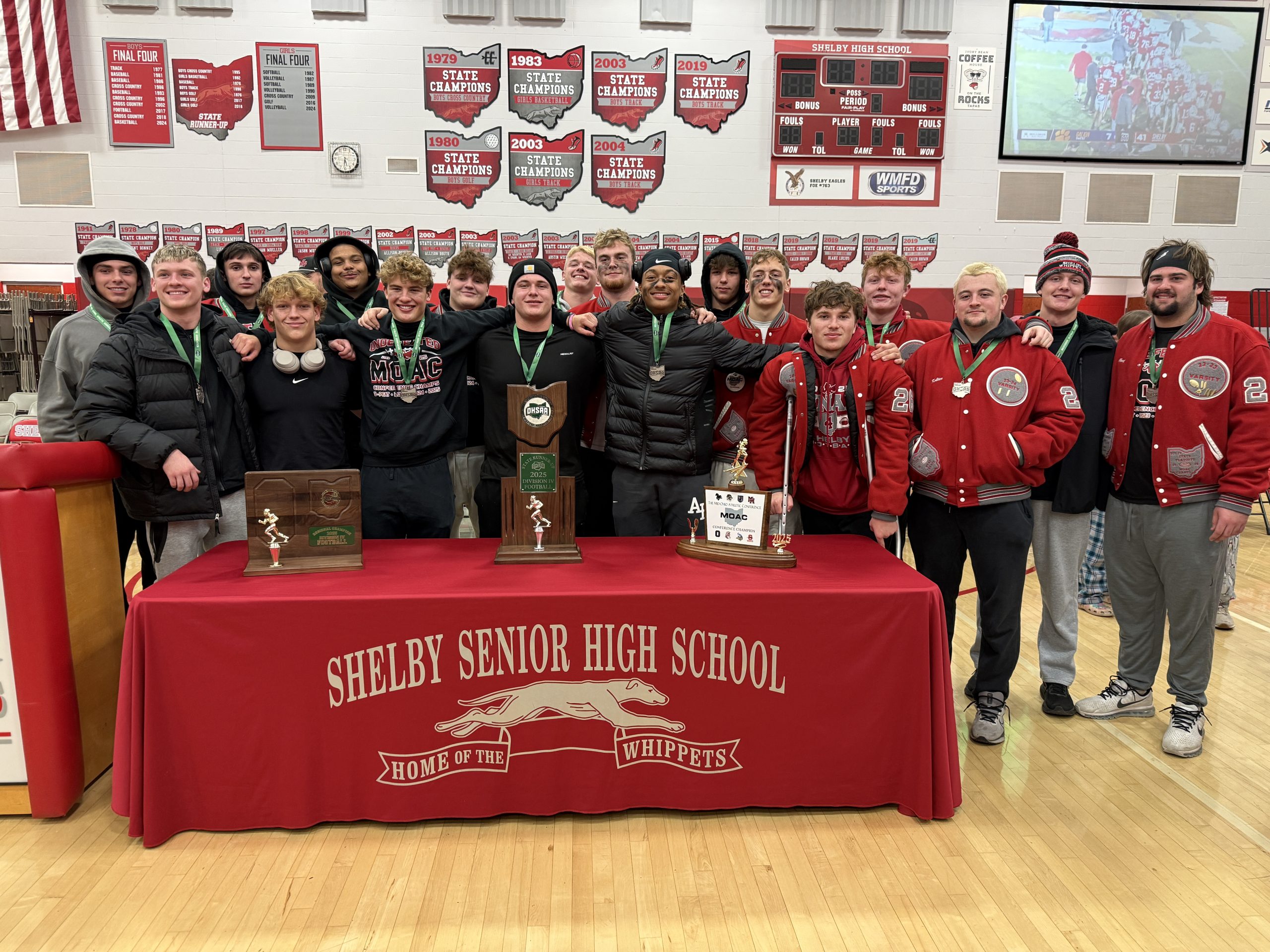 Hold your head high: Shelby fans celebrate Whippets' historic run