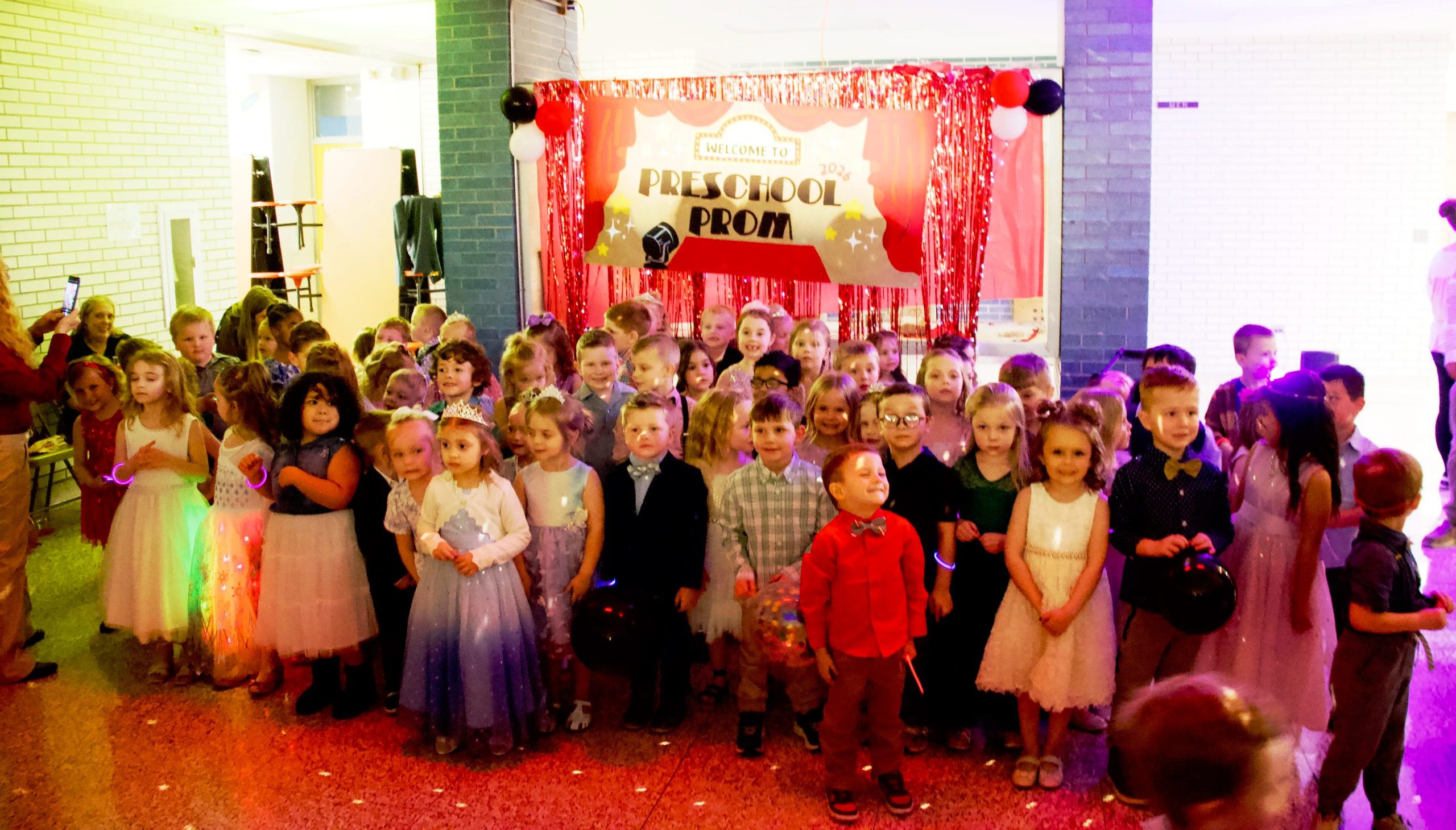Prom night, preschool style: Little Whippets take the dance floor