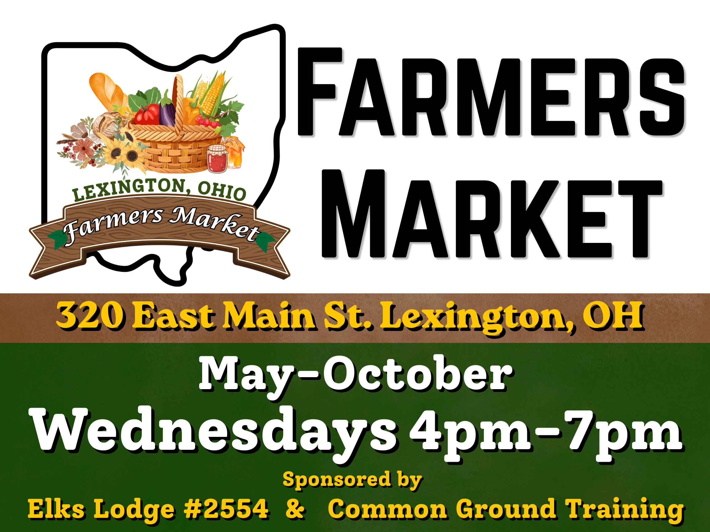 Lexington, Ohio Farmers Market announces 2026 season launch