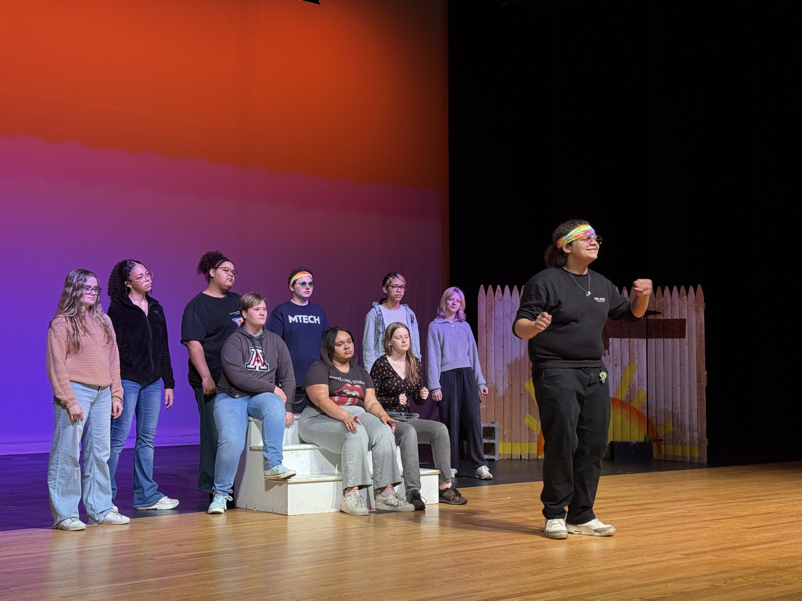 Mansfield Sr. High revives theater program with Godspell Jr.